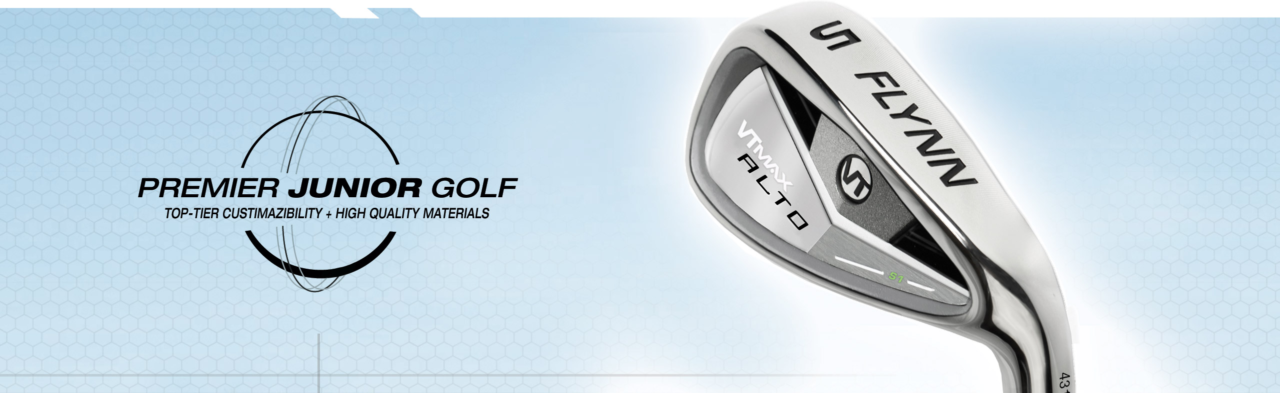 FLYNN GOLF VT MAX | Junior Golf Clubs Shafts Grips